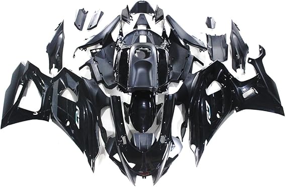 Amazon.com: Black Motorcycle Full Fairing Kit for Yamaha R7 2022 2023 ...