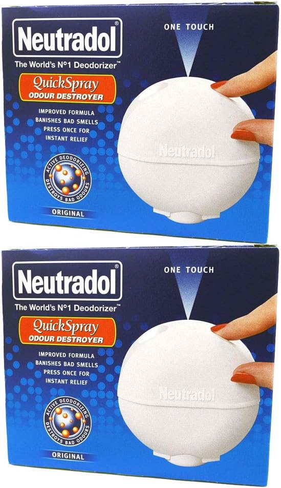 Neutradol Original Quick Spray One Touch Effective Odour Destroyer 50ml ...