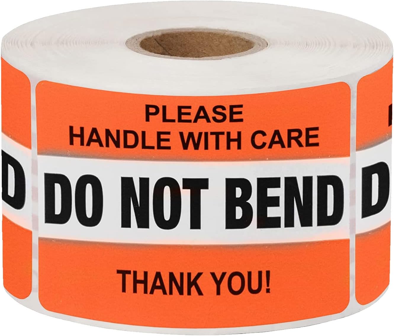 Amazon.com : 500Pcs Do Not Bend Warning Packing Labels, 2"x3" Please ...