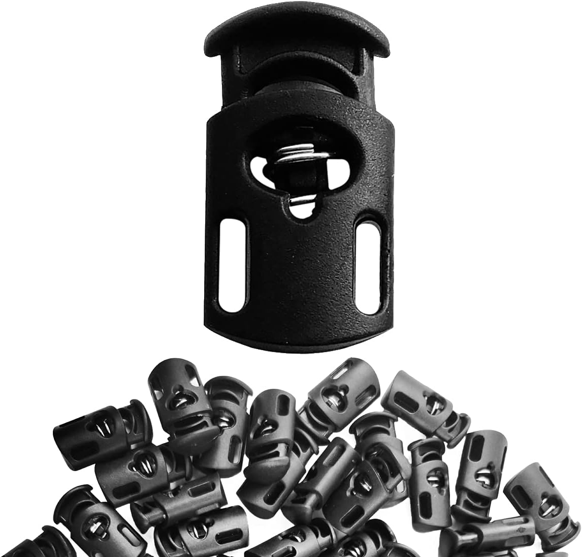 Amazon Plastic Cord Locks 200 Pcs Spring Loaded Lock Single amazon-plastic-cord-locks-200-pcs-spring-loaded-lock-single