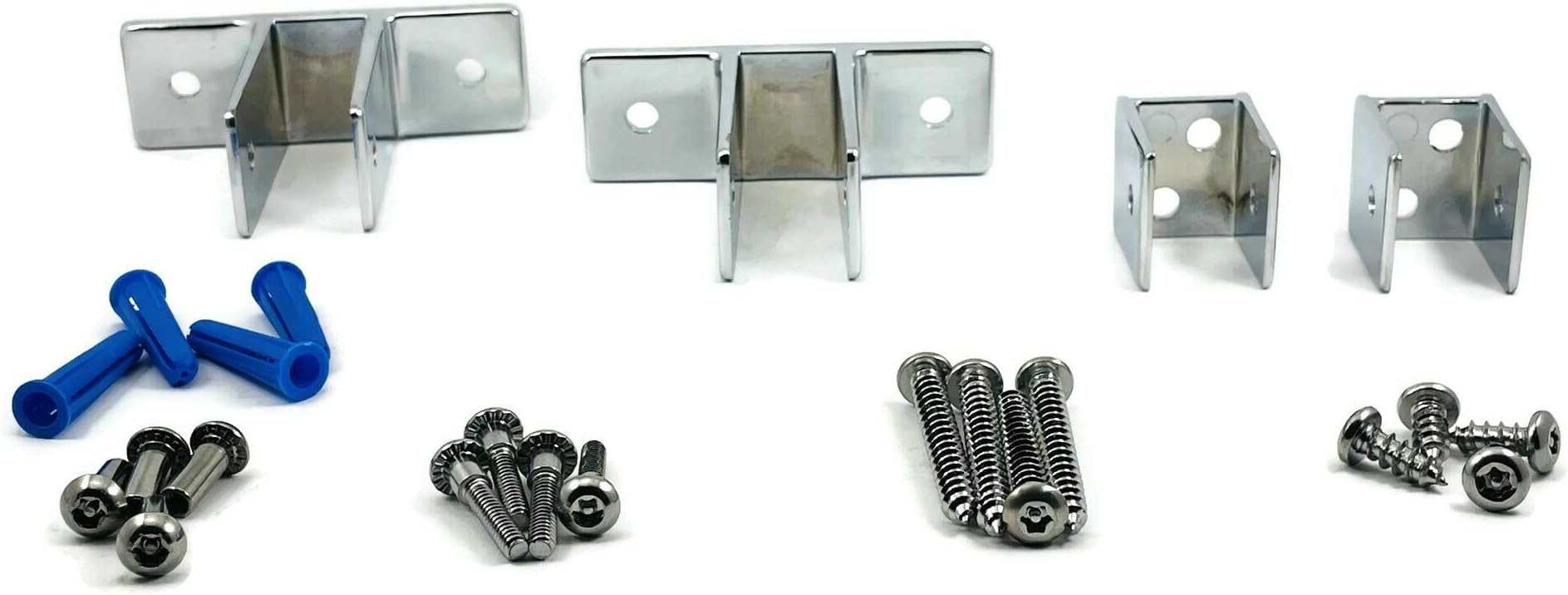 Amazon.com: Panel Pack-2 Two Ear Bracket & 2 U Brackets Die Cast Zamac ...