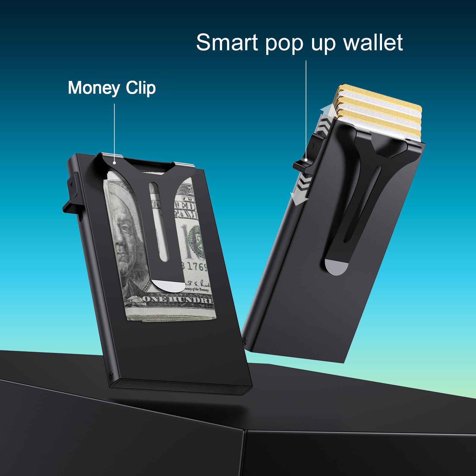 Snapklik.com : Furid Wallet For Men Slim Minimalist