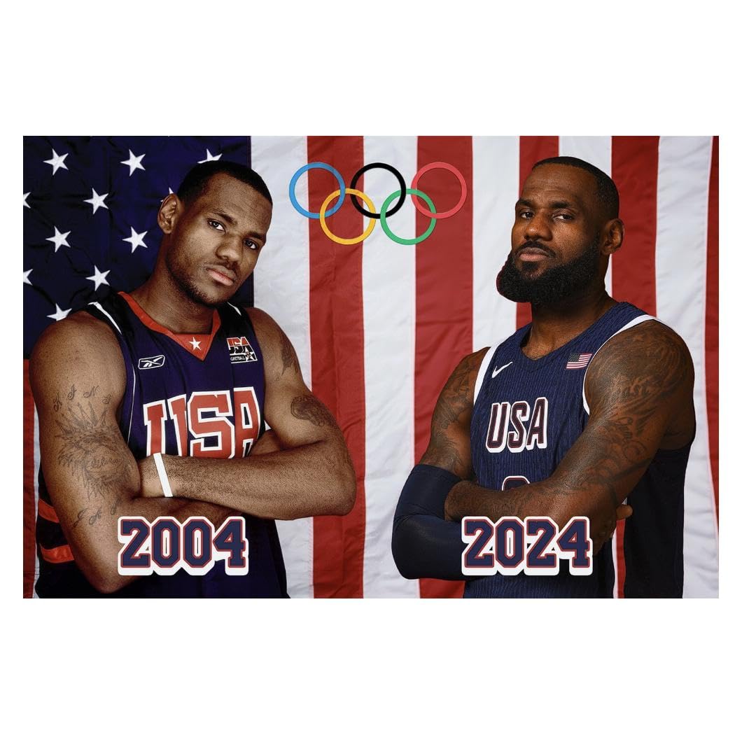 Juegos Olímpicos De 2004 De Lebron James Paris 2024: LeBron James