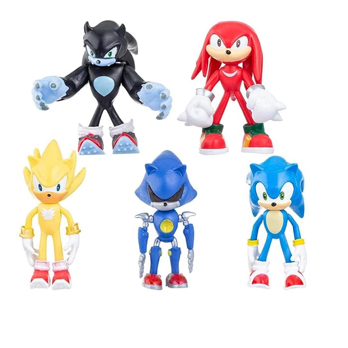 Buy Sonic The Hedgehog Action Figures , 5' Tall Sonic,Knuckles,Tails ...