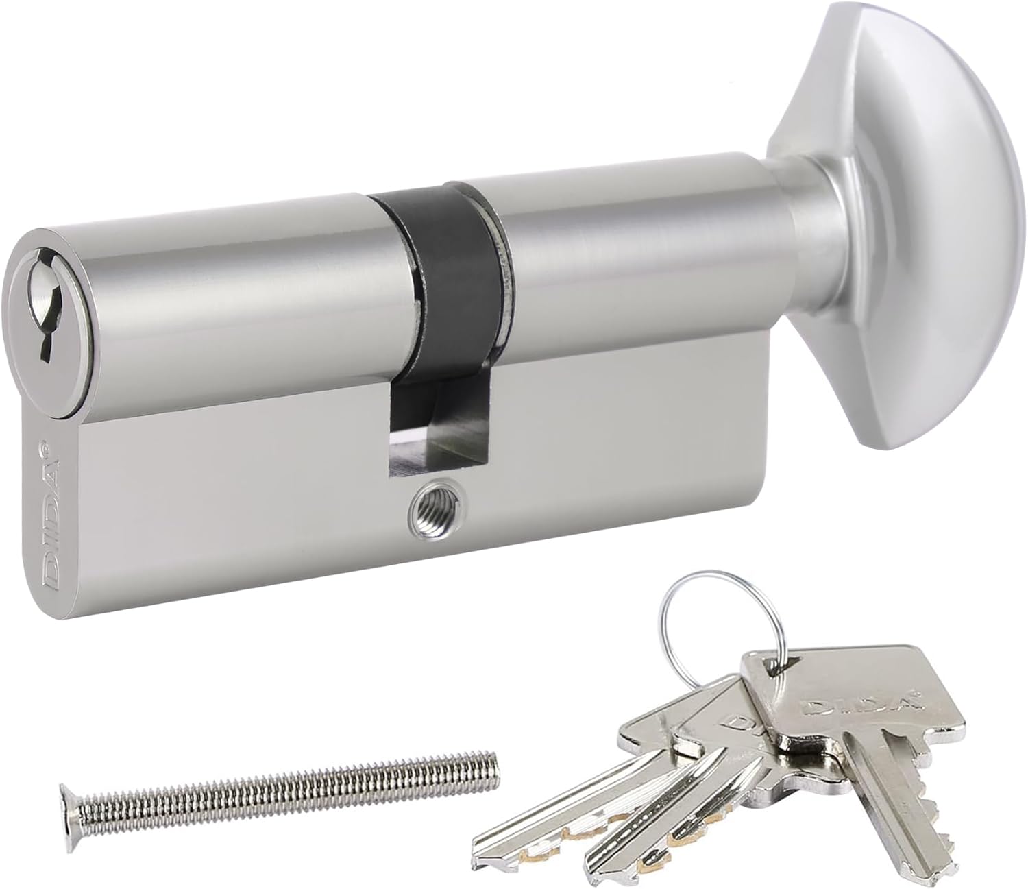 DIDA® 70mm(35T/35) Thumb Turn Euro Cylinder Lock,UPVC Barrel Lock with ...