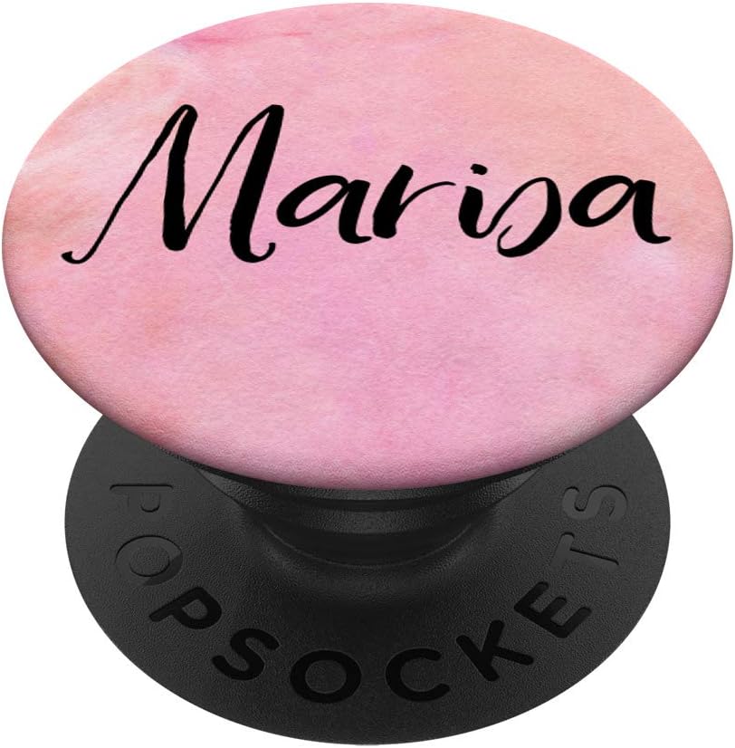 Amazon.com: Marisa name Black on Pink - Marisa : Cell Phones & Accessories