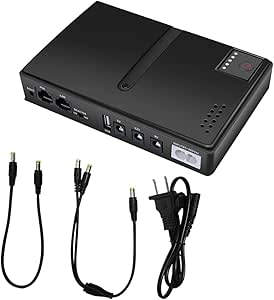 Amazon.com: FVDPWYE Ups Ups Backup Power Adapter Compact Black Quiet S ...