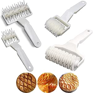 TANGGER 4PCS Stipproller Kunststoff und Gitterroller Gitterwalze ...