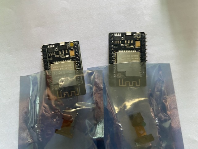 Xiuxin 2 Pack ESP32-CAM WiFi Bluetooth Camera Module evelopment Board ESP32 with Camera Module ...