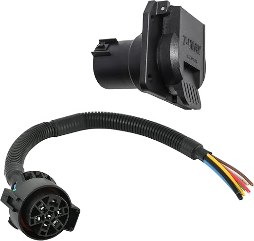 Amazon.com: Oyviny USCAR to 7 Way RV Blade Bracket Mount Trailer ...