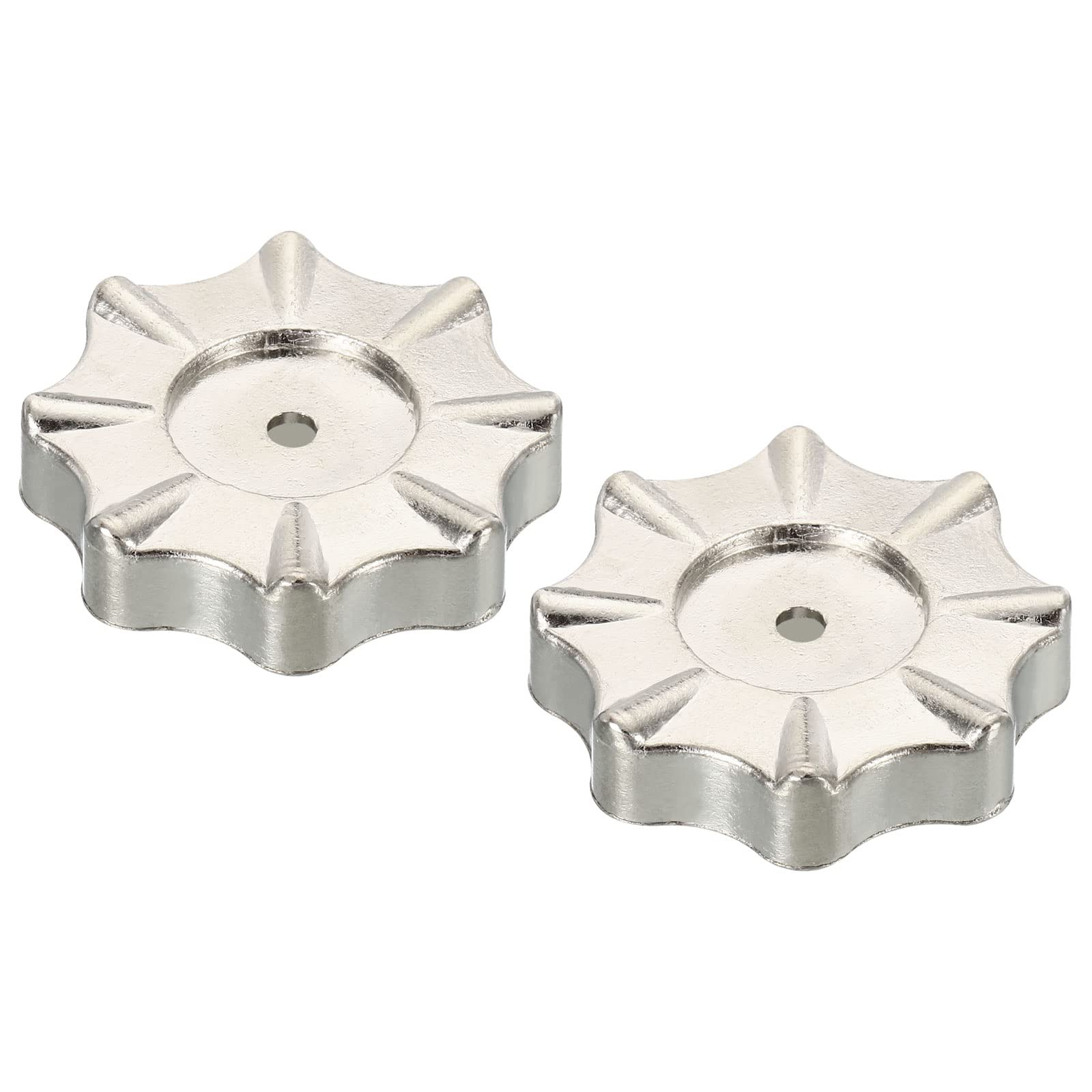 PATIKIL Round Wheel Handle, 2 Pack Faucet Handles Refrigerant Manifold ...