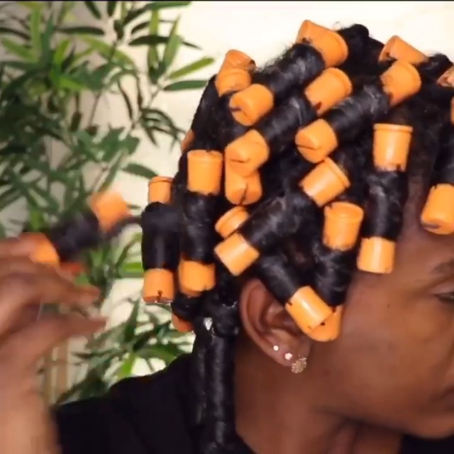 80pcs Perm Rods Set: Large, Medium, Small Curlers for Natural Hair ...