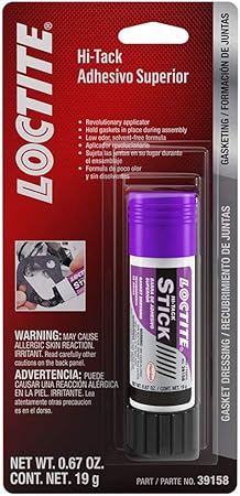 LOCTITE 39158 Hi-Tack Stick - Gasket Dressing - 9 g : Amazon.ca: Automotive