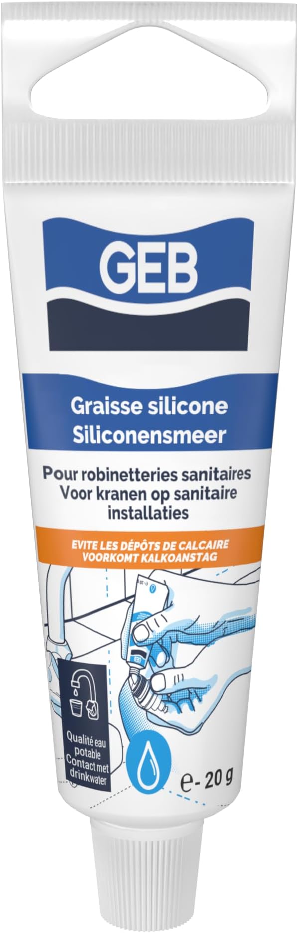 Amazon.fr : Silverhook SGPGT90 Tube Graisse en Silicone, 80 ML