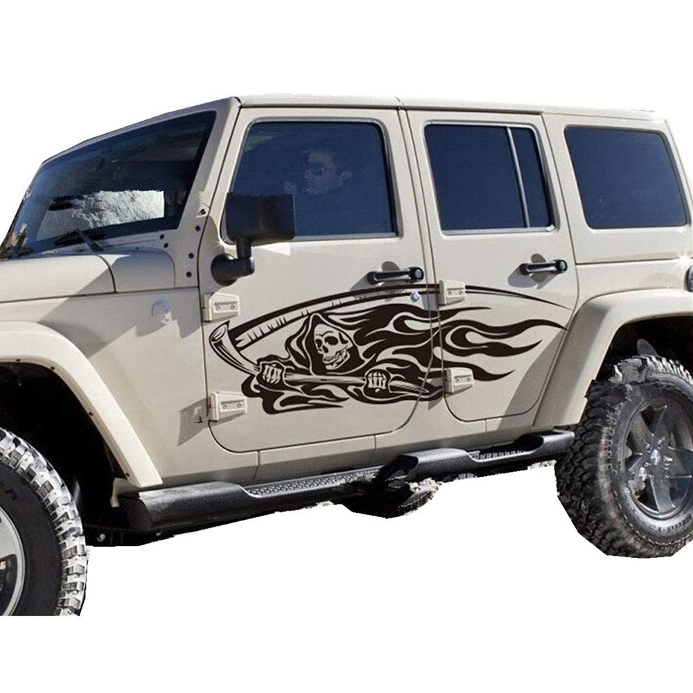 Grim Reaper Car Decals