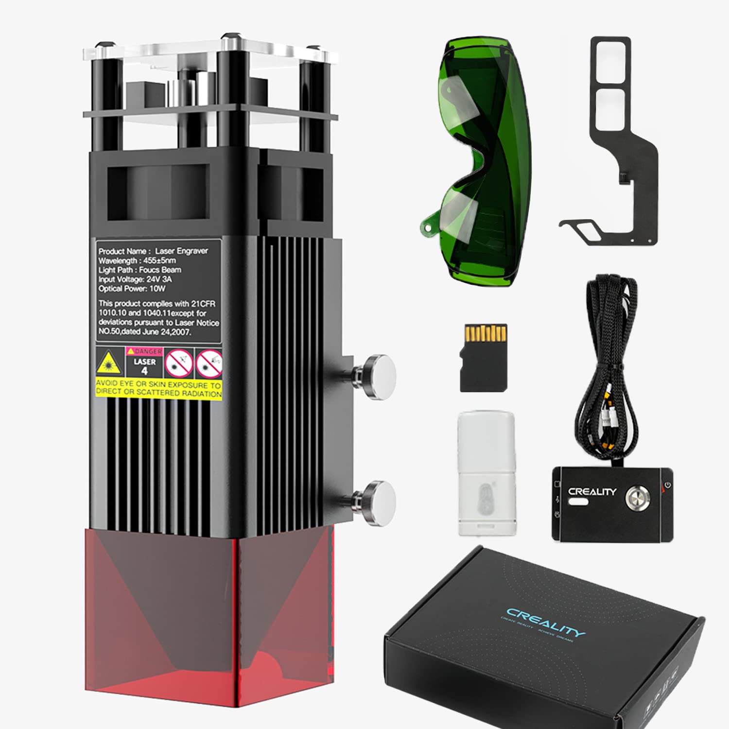 Creality Official Falcon 3D Printer Laser Engraver Cutter Module 5W for ...