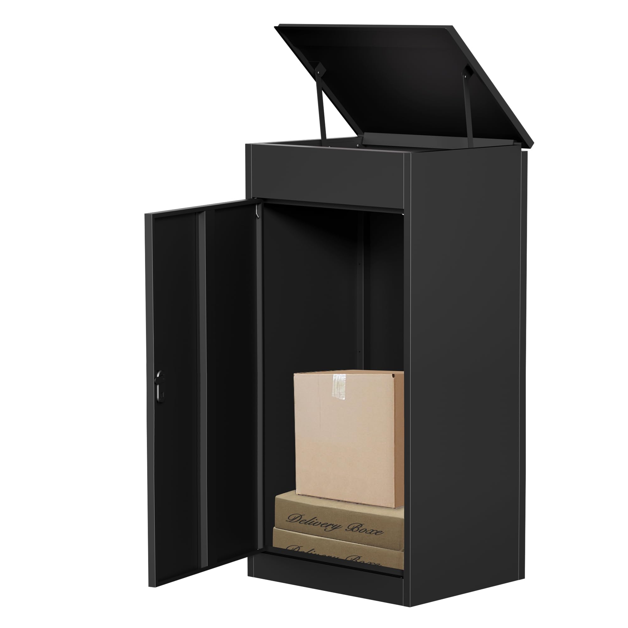 Package Delivery Boxes for Outside, Large Mailbox for Parcel 19.7”x16 ...