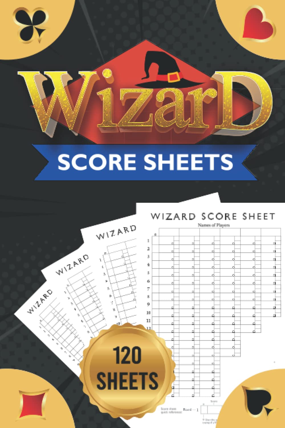Buy Wizard Score Sheet: Wizard Card Game Score Pad, Wizard Score Keeper ...
