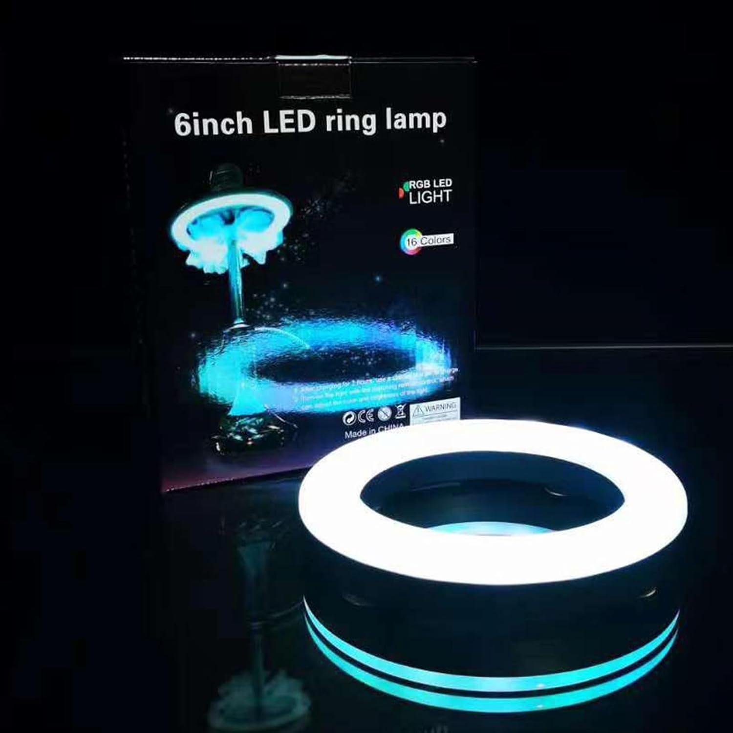 Amazon.com: IDTA Hookah Light Shisha Led Ring Lamp Magic Multicolor ...