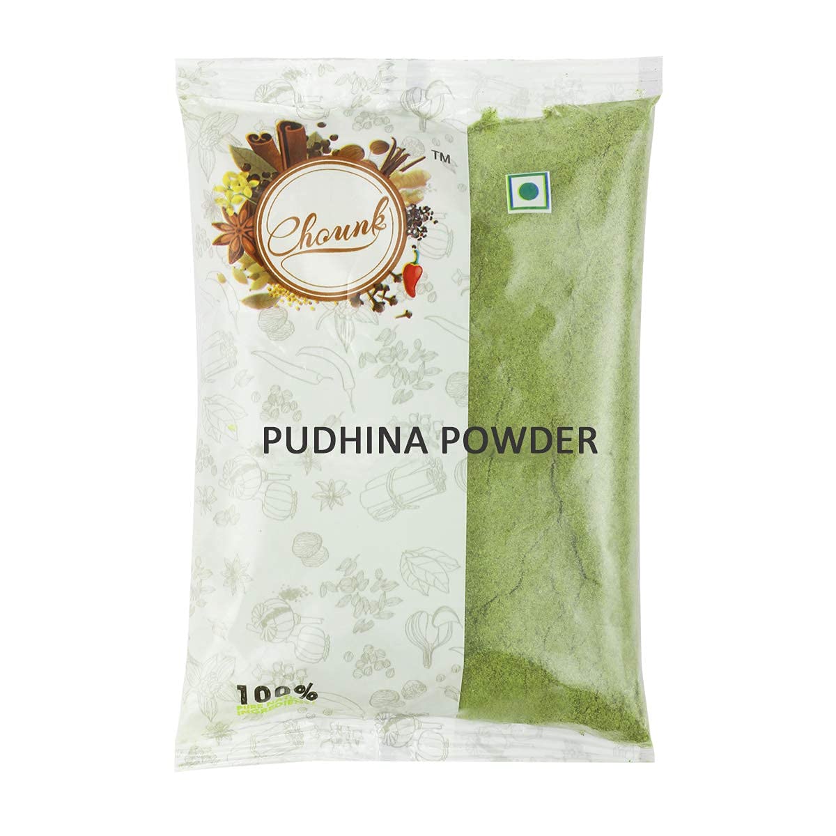 Chounk Pure and natural Mint powder (Pudina Powder), No preservatives ...