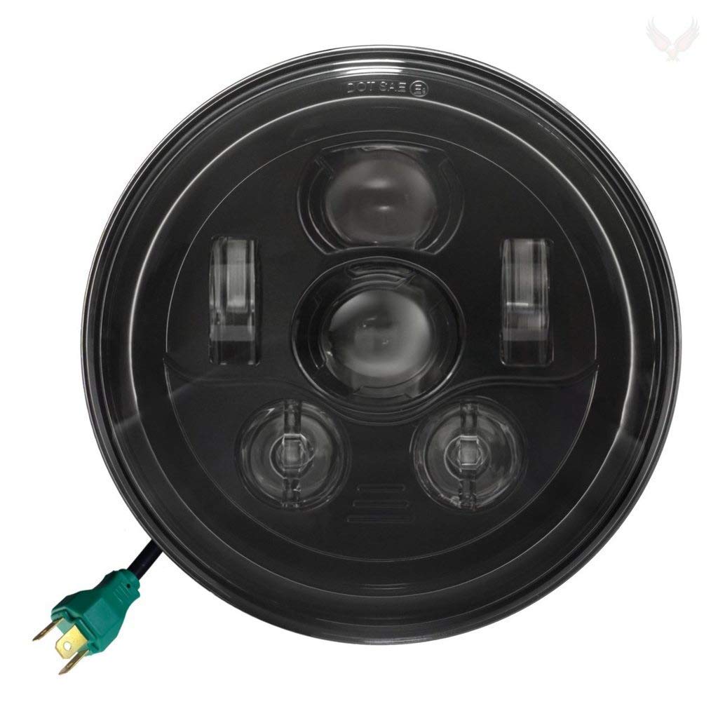 Eagle Lights 7 inch Round LED Generation III Headlight - Fits Harley ...