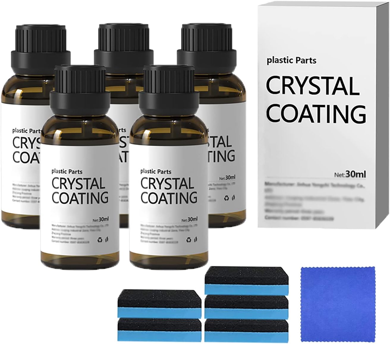 Amazon.com: Crystal Coating, Crystal Coating for Car Plastic Parts ...