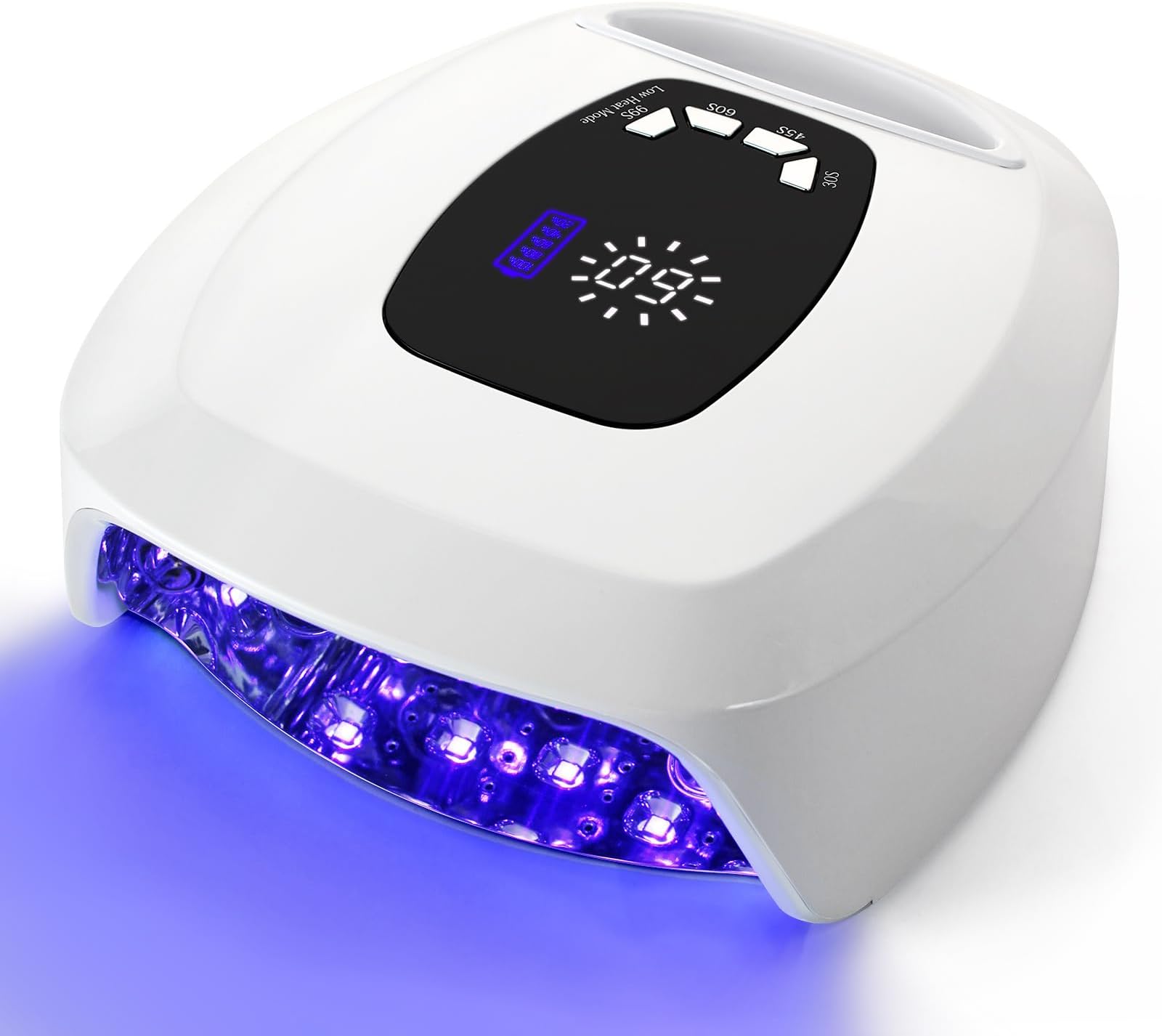 Amazon.com: Rechargeable UV LED Nail Lamp 108W Cordless Gel Nail Lamp ...