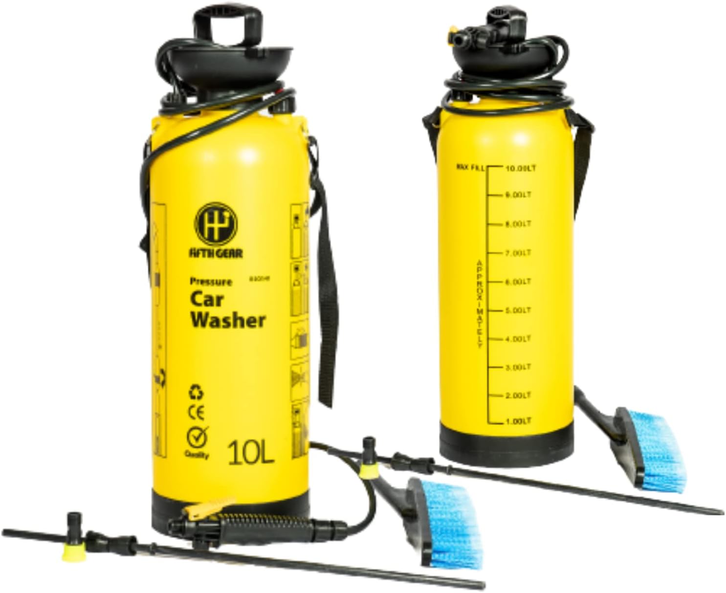 Draper Trolley Pressure Sprayer 15L | EPDM Pump Garden Sprayer | Weed ...