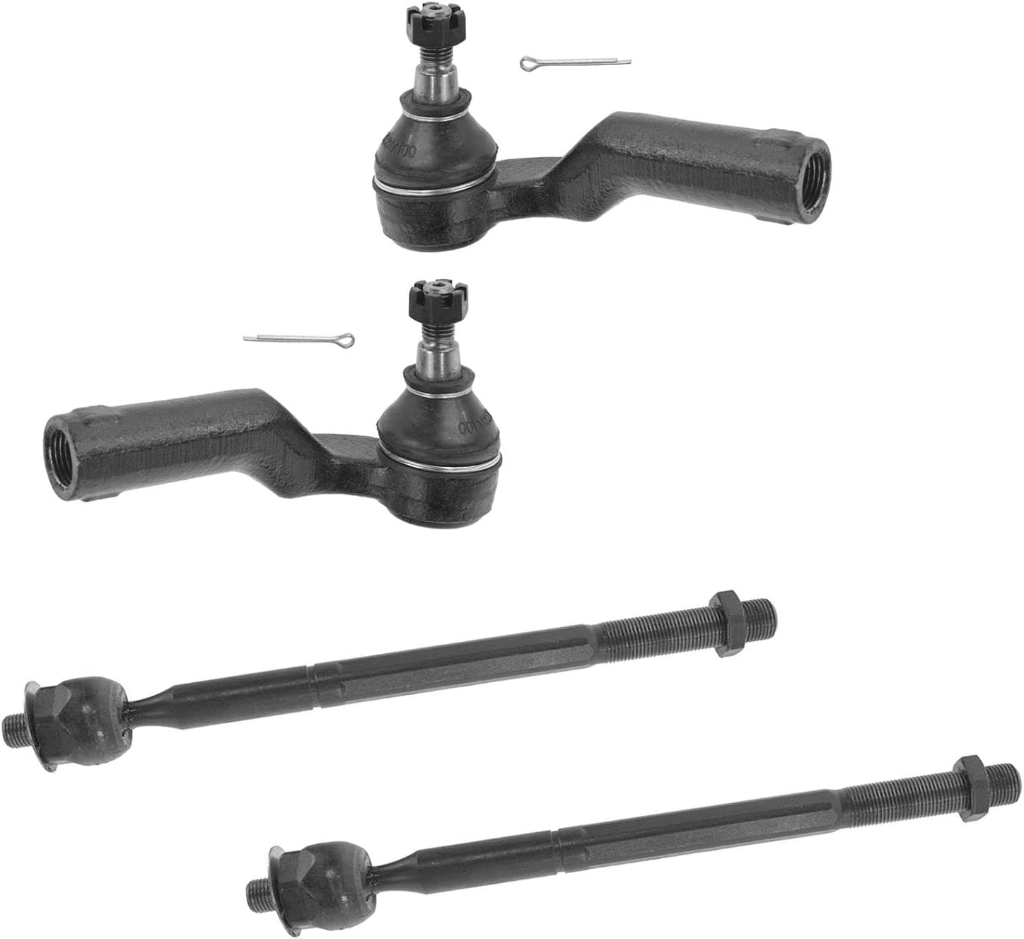 Amazon.com: Front Tie Rod Set Compatible with 2004-2013 Mazda 3 2006 ...