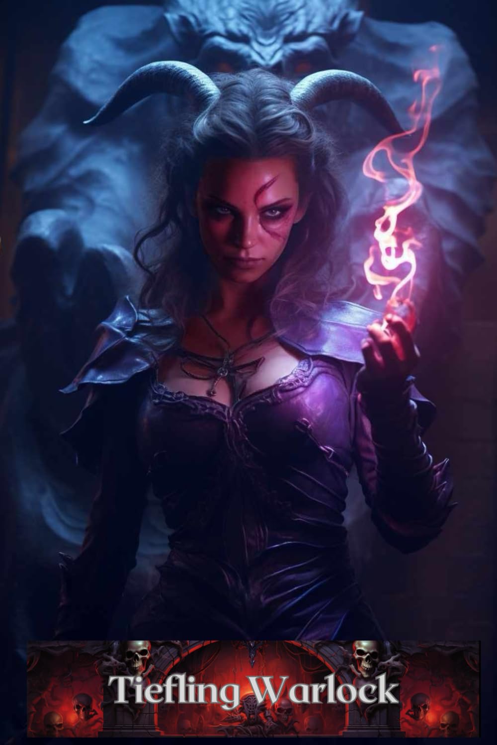 Snapklik.com : Tiefling Warlock: Dungeon Diary