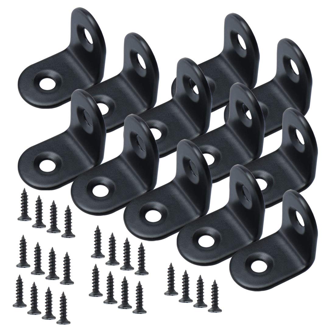 Buy L Bracket Set, MAIKEHOME Silver Stainless Steel 90 Degree Angle ...