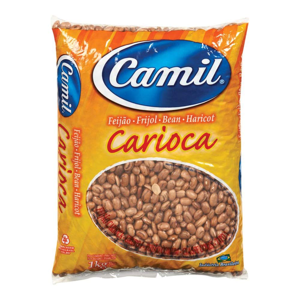 Amazon.com : Camil - Pinto Bean - 35.27 oz | Feijão Carioca - 1kg ...