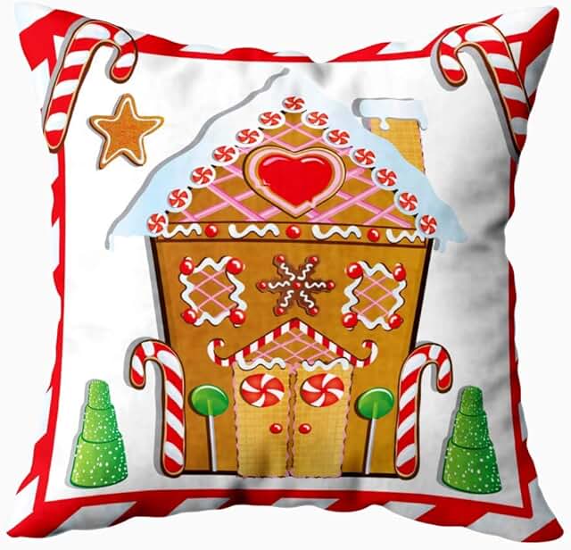 Amazon.com: gingerbread pillows