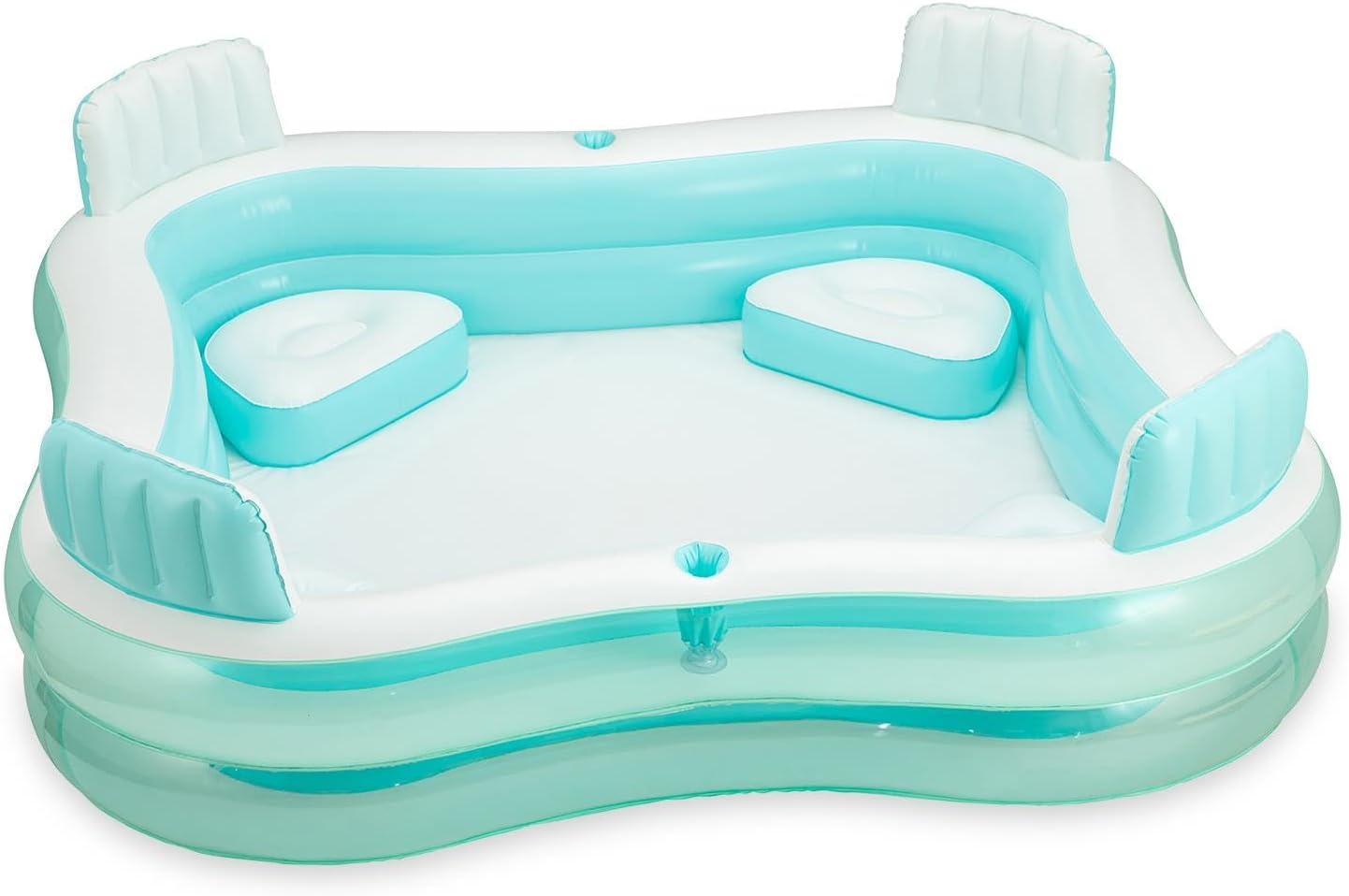 Funsicle 7.3ft Fabulous Four Inflatable Pool, Family Pool with 4 ...