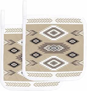 Amazon.com: Pot Holder Set of 2 South West Native American Style ...