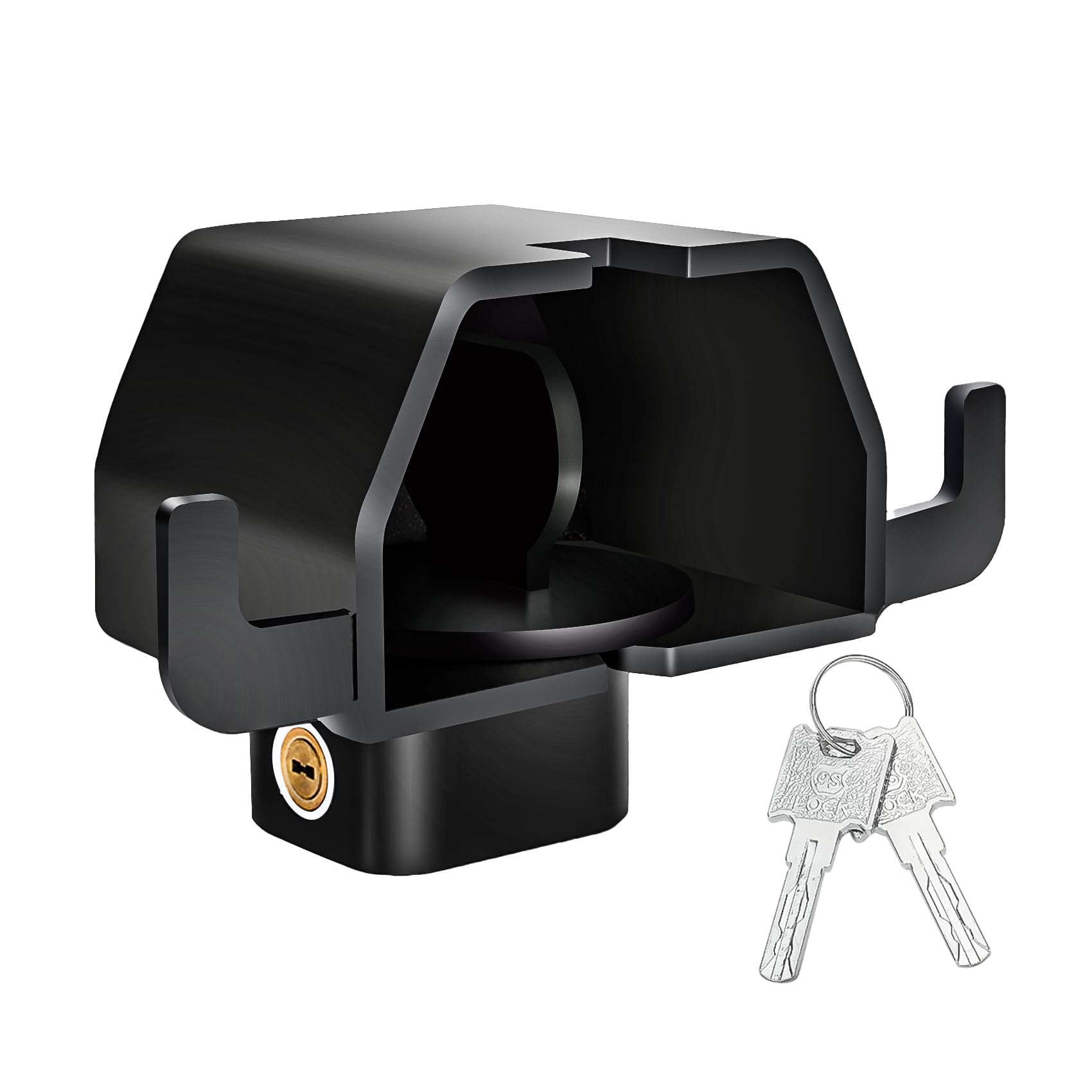 Amazon.com: Trailer Hitch Locks Fits 2" and 2-5/16"-Inch Couplers, Anti ...