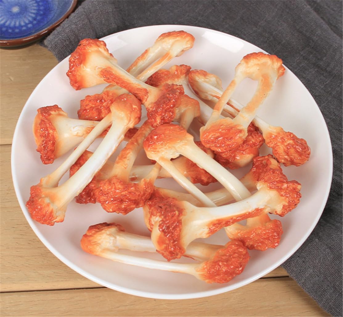 Amazon.com: Skyseen 6Pcs Artificial Chicken Leg Bone Simulated Chicken ...