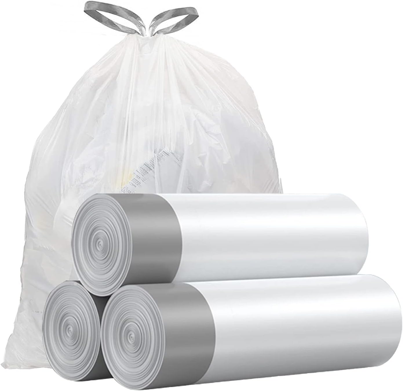 Amazon.com: Hefty SteelSak Heavy Duty Large Trash Bags, Gray, Unscented ...