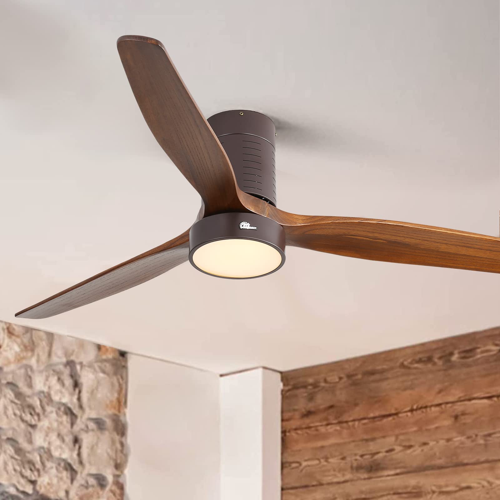Buy Sofucor Low Profile Ceiling Fan With Lights Remote Control Flush Buy Sofucor Low Profile Ceiling Fan With Lights Remote Control Flush