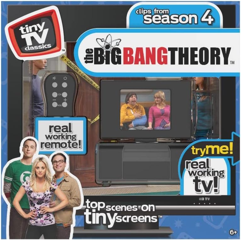 Amazon.com: New Fall '21 - Tiny TV Classics - The BigBangTheory Edition - Newest Collectible ...