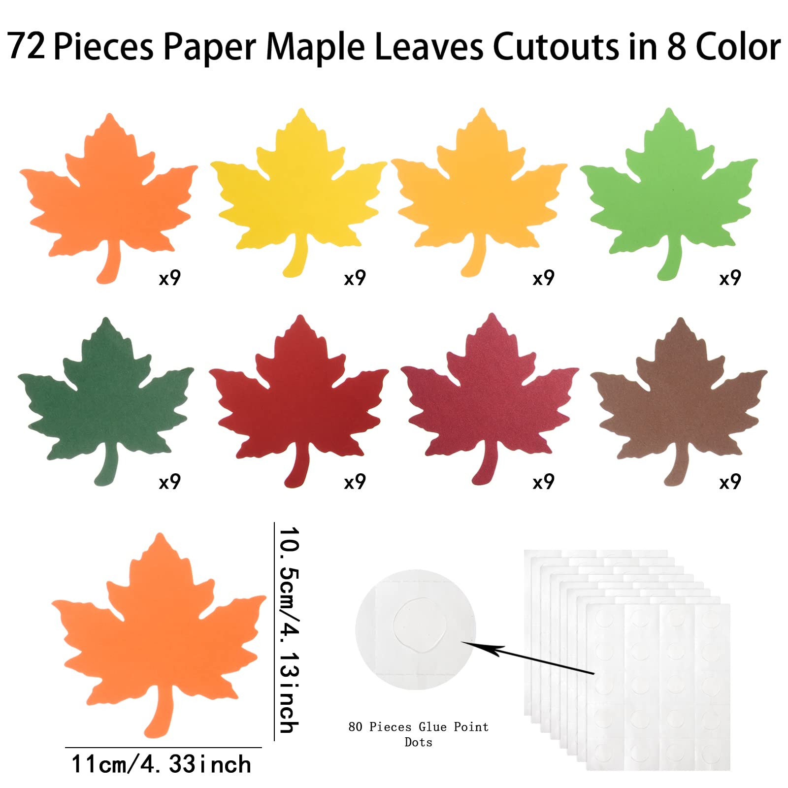 Colored Leaf Templates