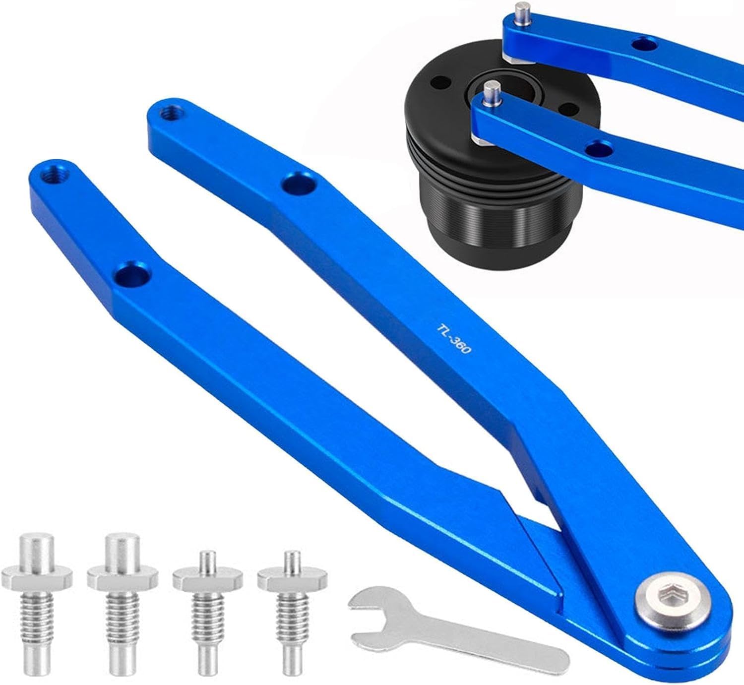 Pin Spanner Wrench Set,Double-Headed Aluminum Alloy Bike Wrench for ...