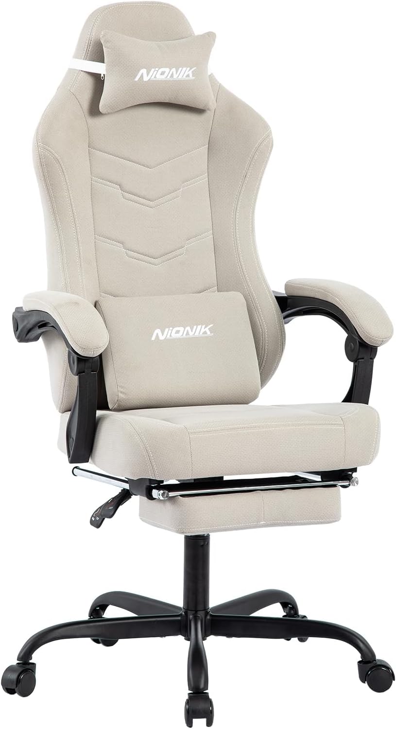 Amazon.com: Gaming Chair, Ergonomic Computer Gamer Chair, Gaming Chairs ...