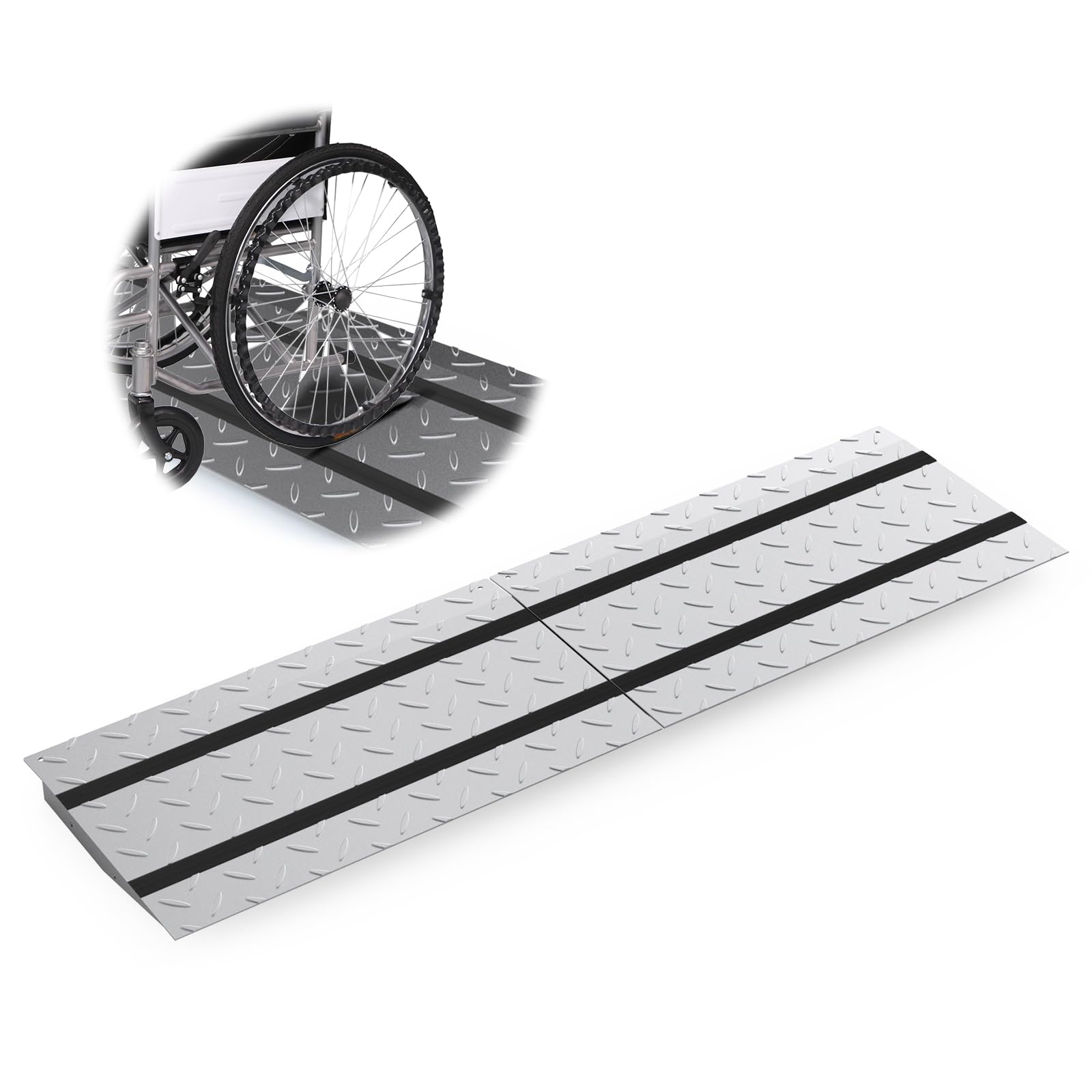 Snapklik.com : Door Threshold Ramp, Doorway Ramp For 2 Inch To 4 Inch ...