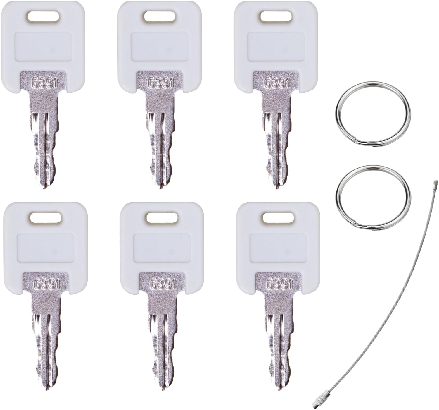 Amazon.com: 5 Precut Keys Code G345 Replacement Key for RV, Motorhome ...