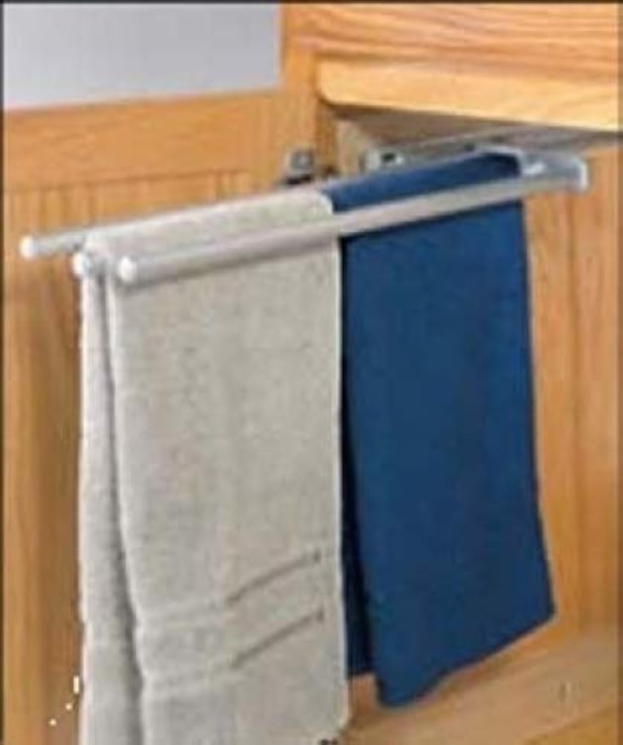 3 Bar Chrome Finish Pull-Out Extending Towel Rack by Hafele : Amazon.ca ...