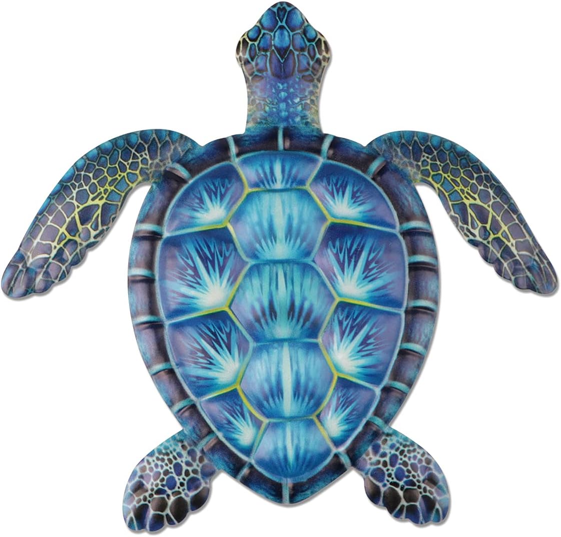 Amazon.com: YIYA Metal Sea Turtle Wall Decor Sea Turtle Wall Art Decor ...