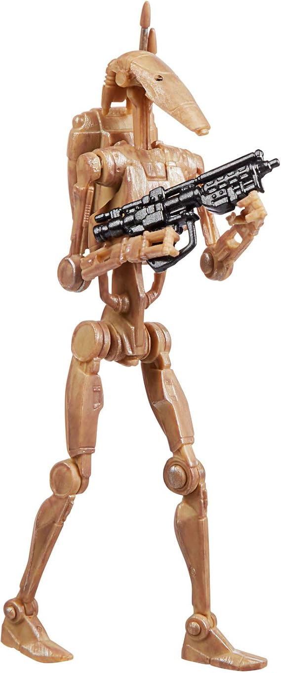 Amazon.com: STAR WARS The Vintage Collection Battle Droid Toy, 3.75 ...