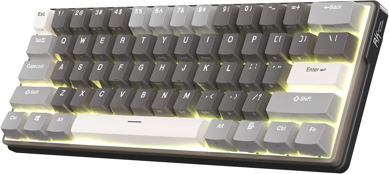 Amazon.com: RK ROYAL KLUDGE RK100 Wireless Mechanical Keyboard 2.4Ghz ...