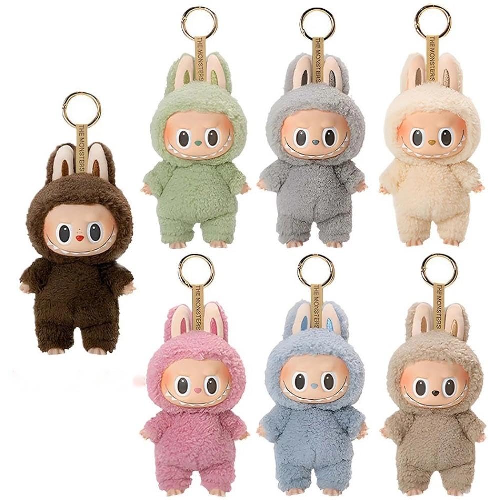 Backpacks And Key Pendants Cute Labubu Charming Plush Doll Pendant ...